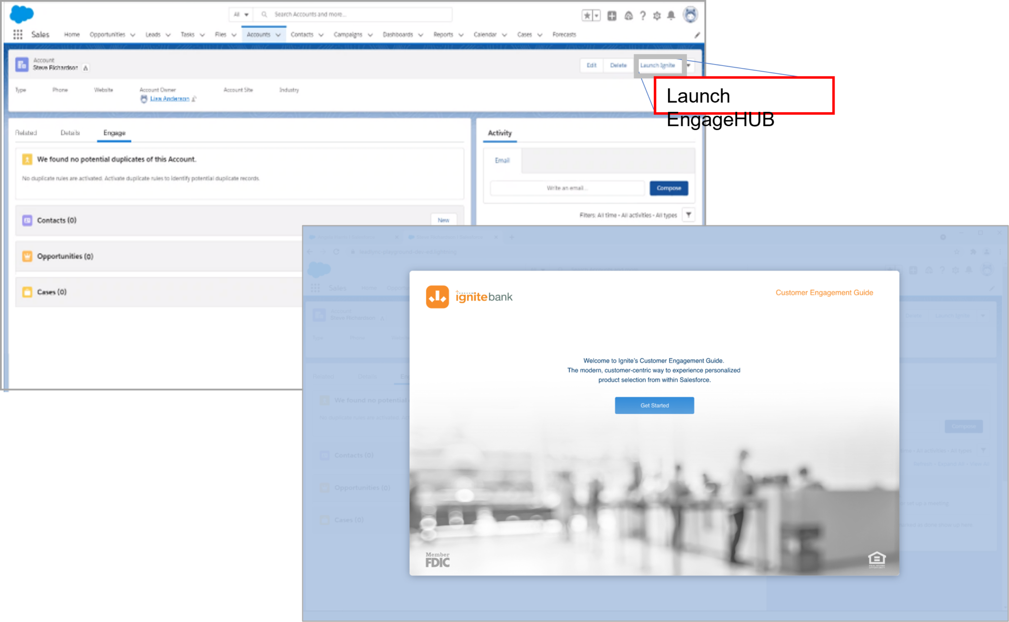 EngageHUB | Salesforce Integration | Ignite Sales