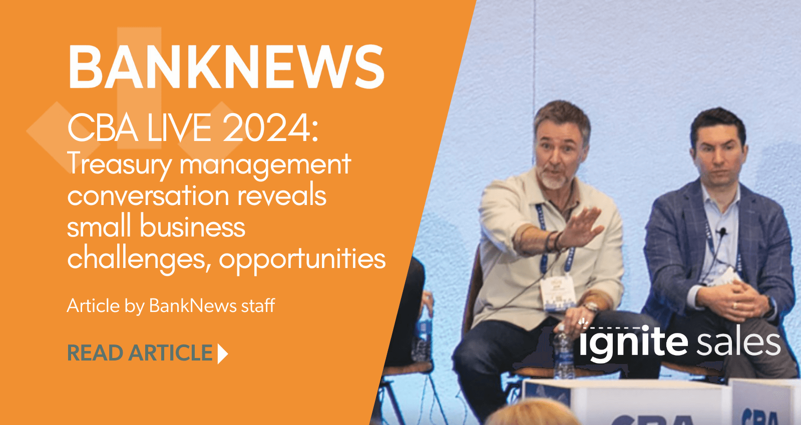 BankNews: CBA LIVE 2024: Treasury management conversation reveals small ...